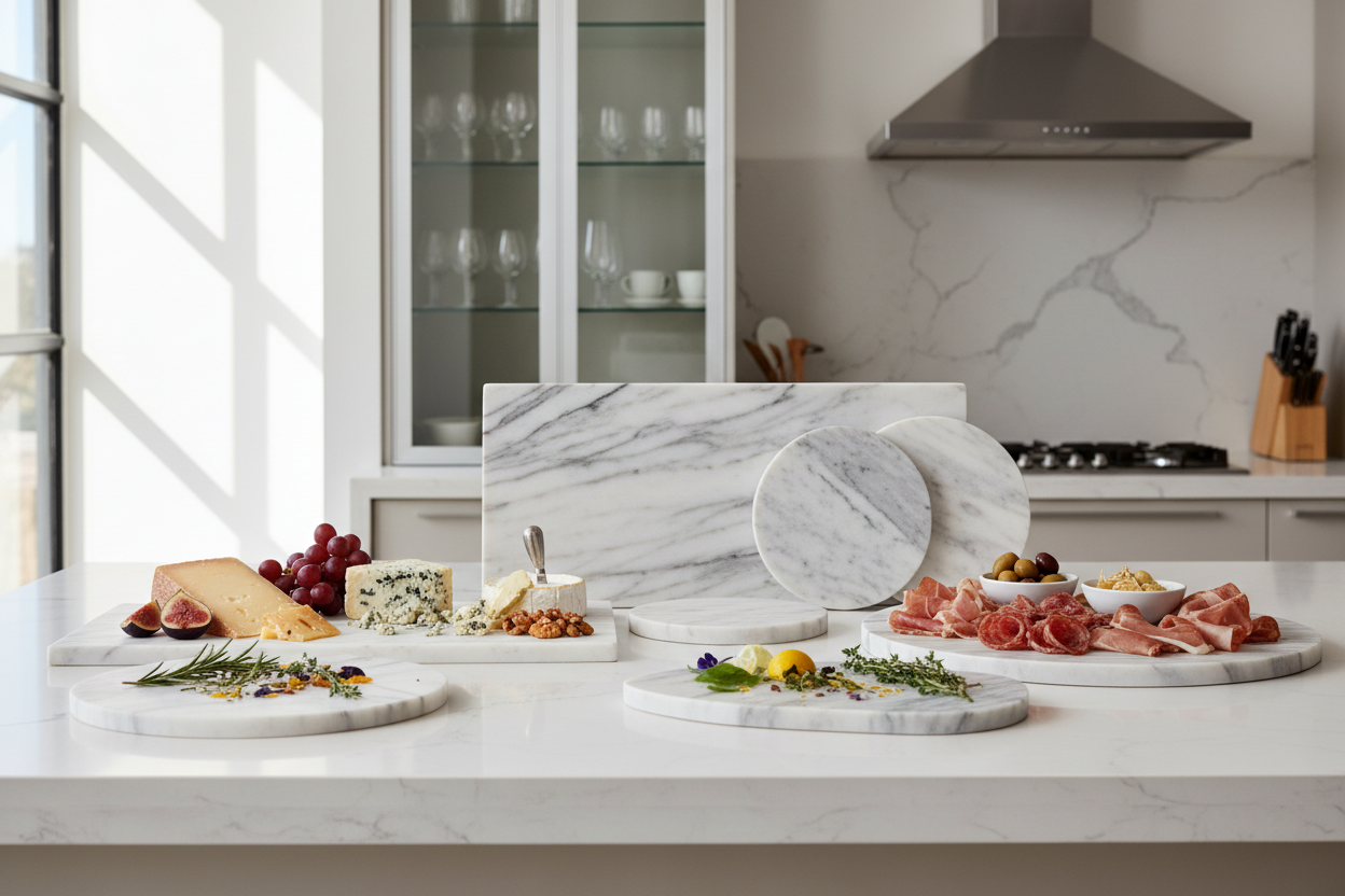 Marble Cutting Boards – Natural Stone Cutting & Serving Boards ...